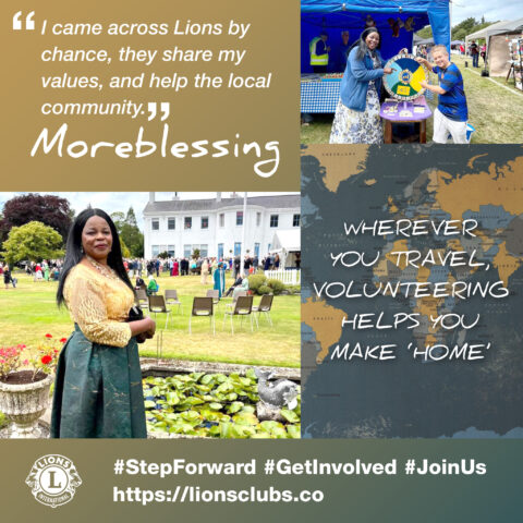 Moreblessing’s volunteer story | Lions Clubs International